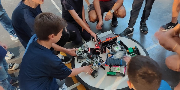 2º premio en el campeonato SumoBot Elburgo - Axular Lizeoa